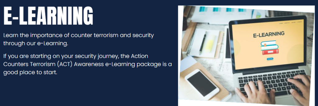 ACT - ACTION COUNTERS TERRORISM — Hawkhill Training Services